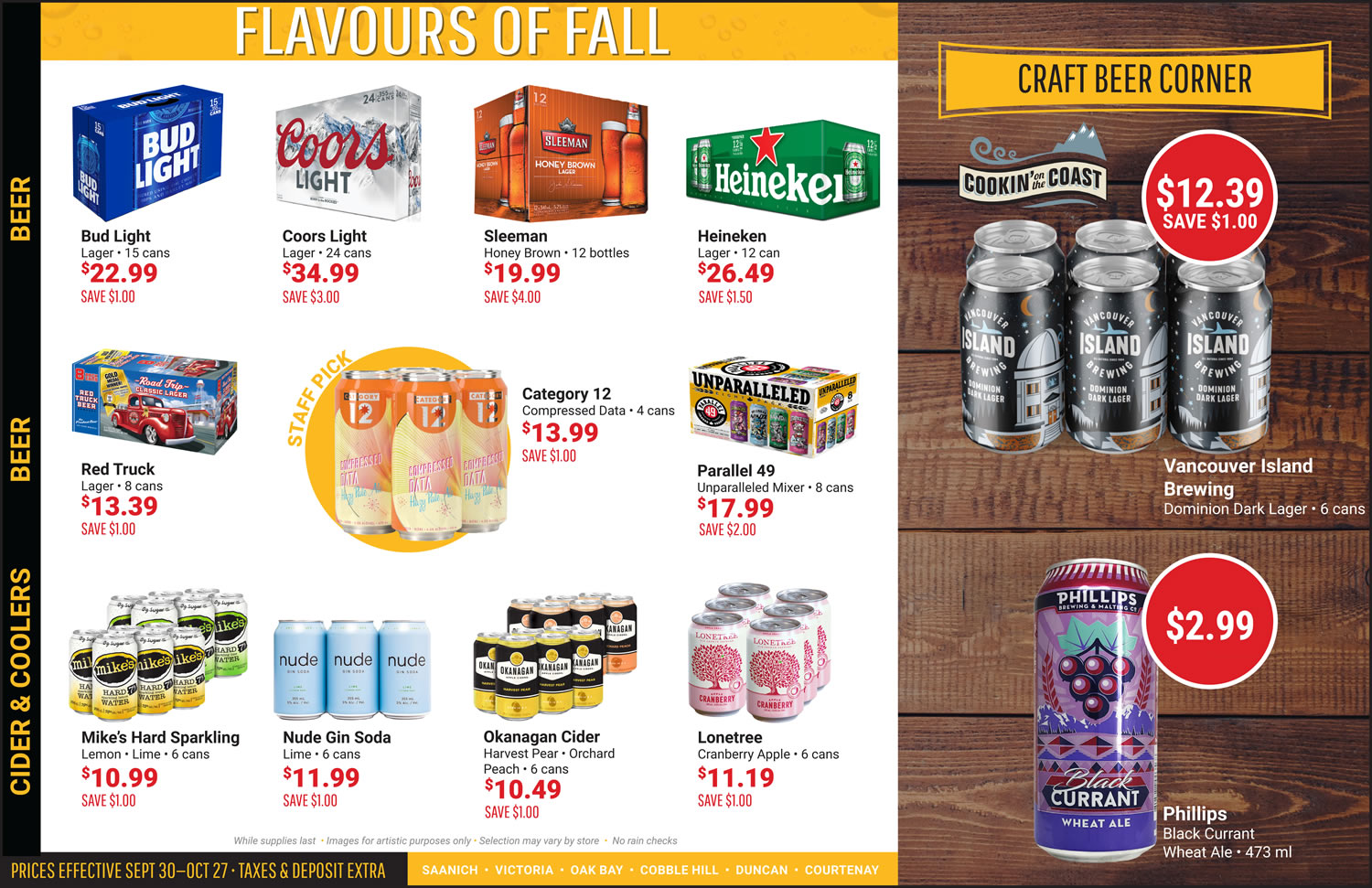 Get Awesome Deals on Cold Beer & Wine in the Liquor Plus Flyer