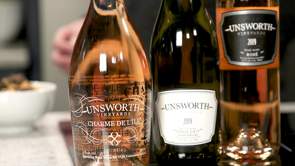 Unsworth Vineyards Brings Sparkling Fun To The Table - Cookin' On The ...