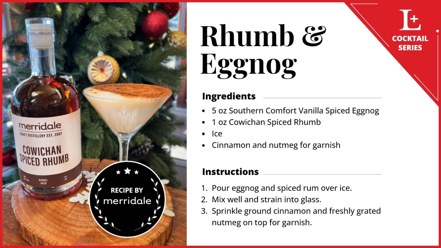 Cocktail Series: Rhumb & Eggnog
